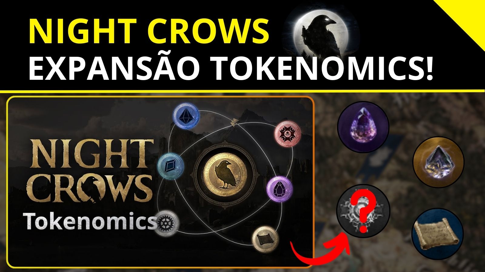 Night Crows: Novas Atualizações na Tokenomics do Jogo NFT da Wemade ...