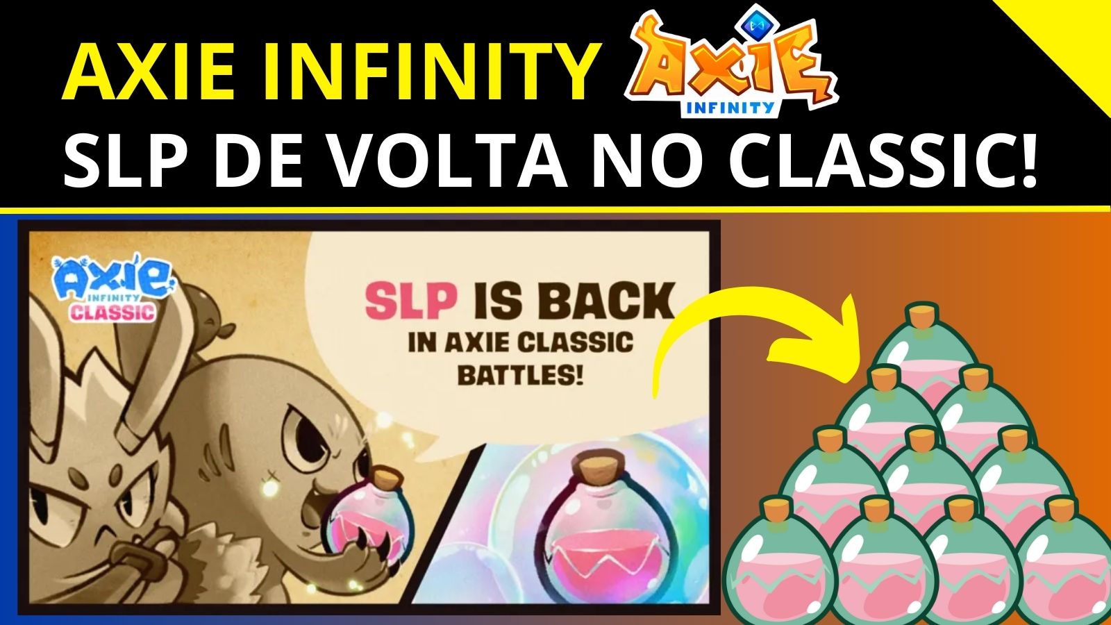Axie Infinity: SLP de Volta no Axie Classic com Novo Sistema de ...