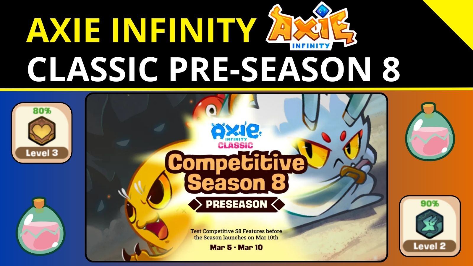 Axie Infinity Classic: Atualização da Pre-Season 8 - Gear, Missões e ...